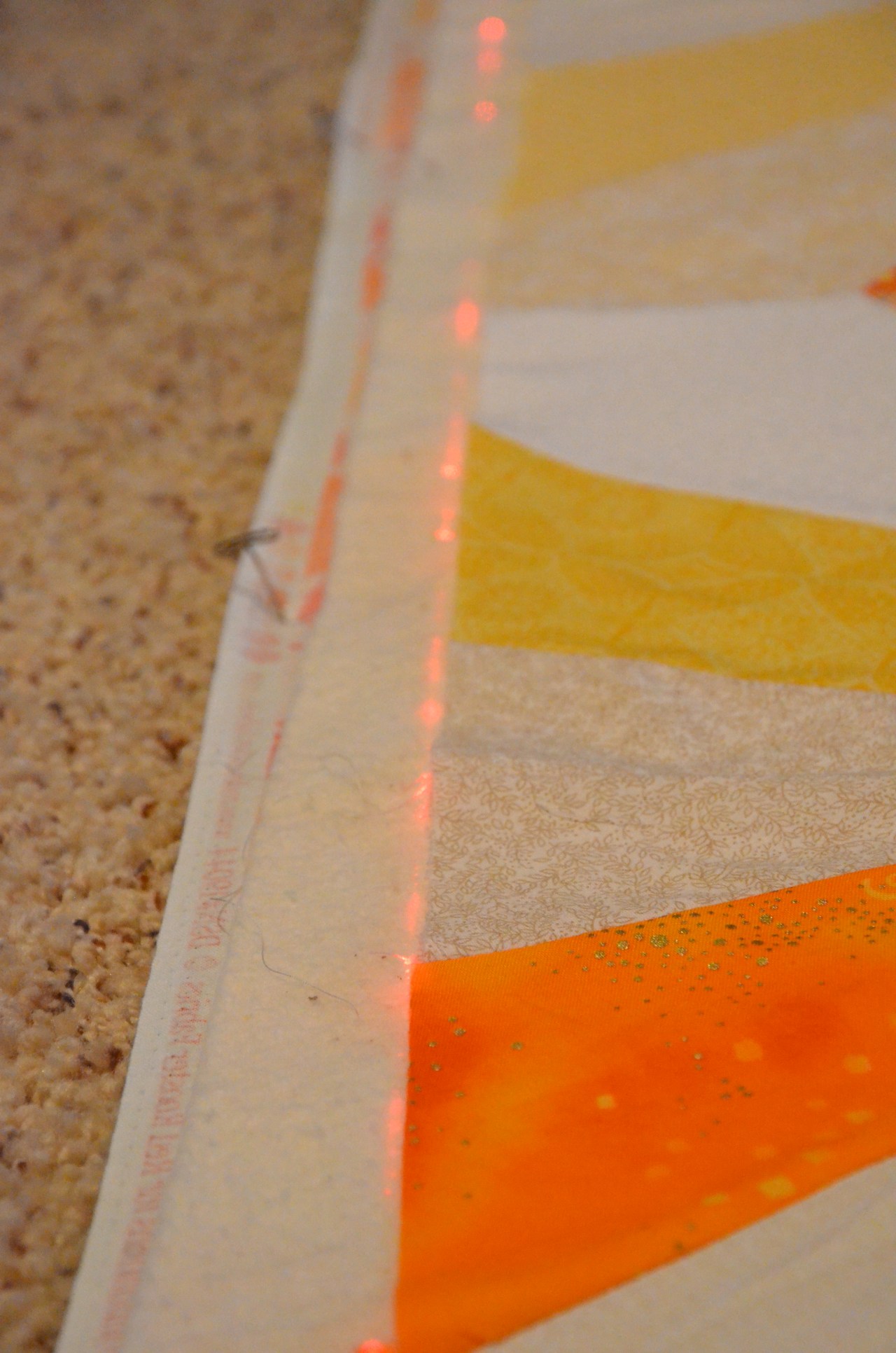 Endless Chain quilt top | Sewfrench