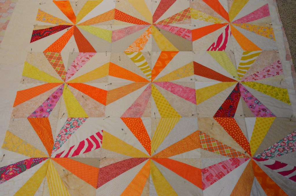 Endless Chain quilt top | Sewfrench