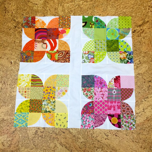 Flower Garden quilt | Sewfrench