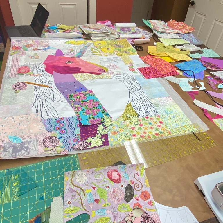 Mastering Collage Quilting Techniques | Sewfrench