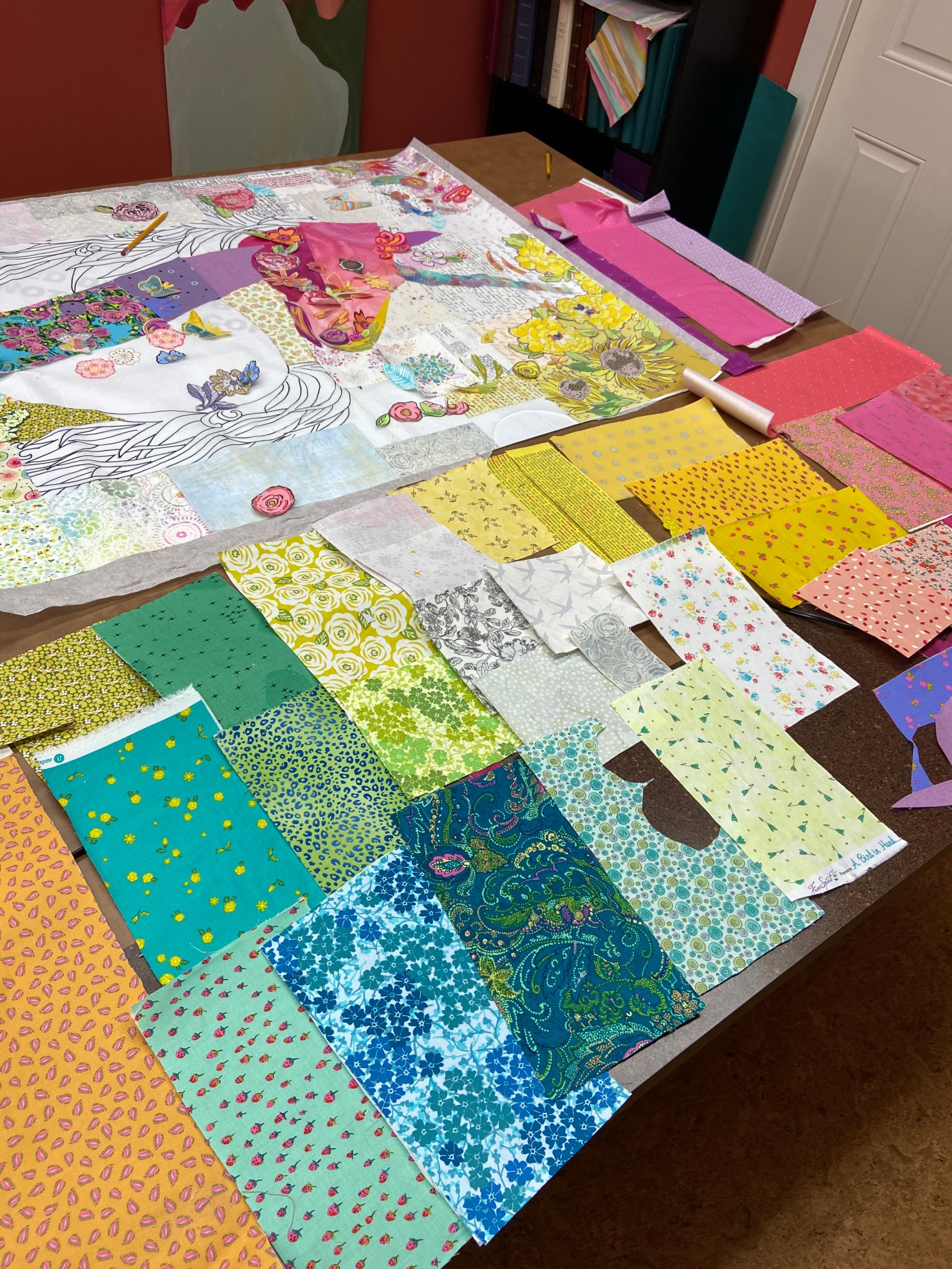 Mastering Collage Quilting Techniques | Sewfrench