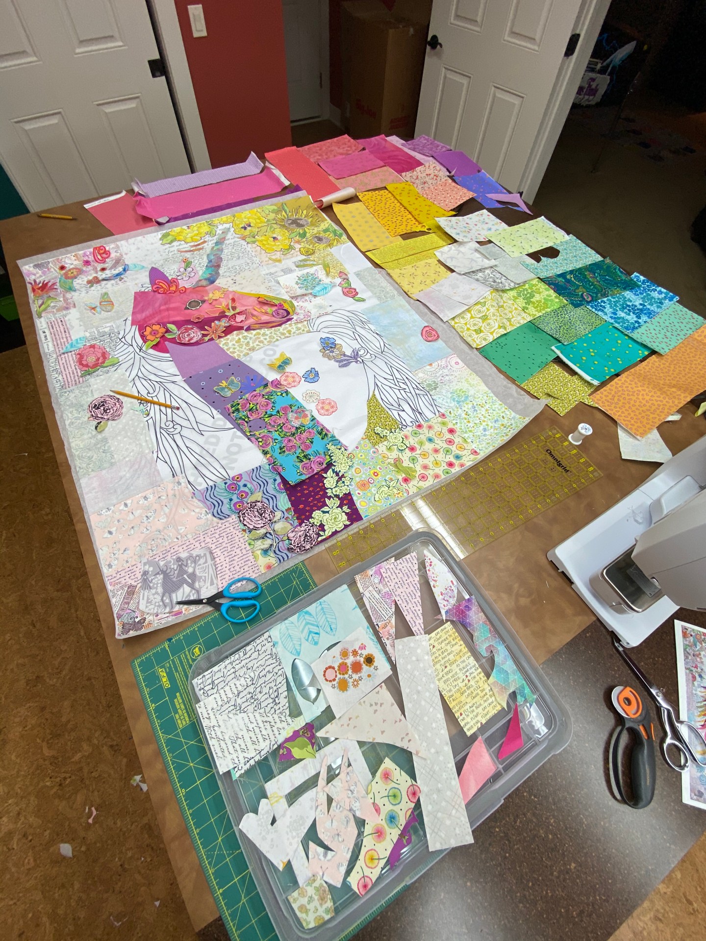 Mastering Collage Quilting Techniques | Sewfrench
