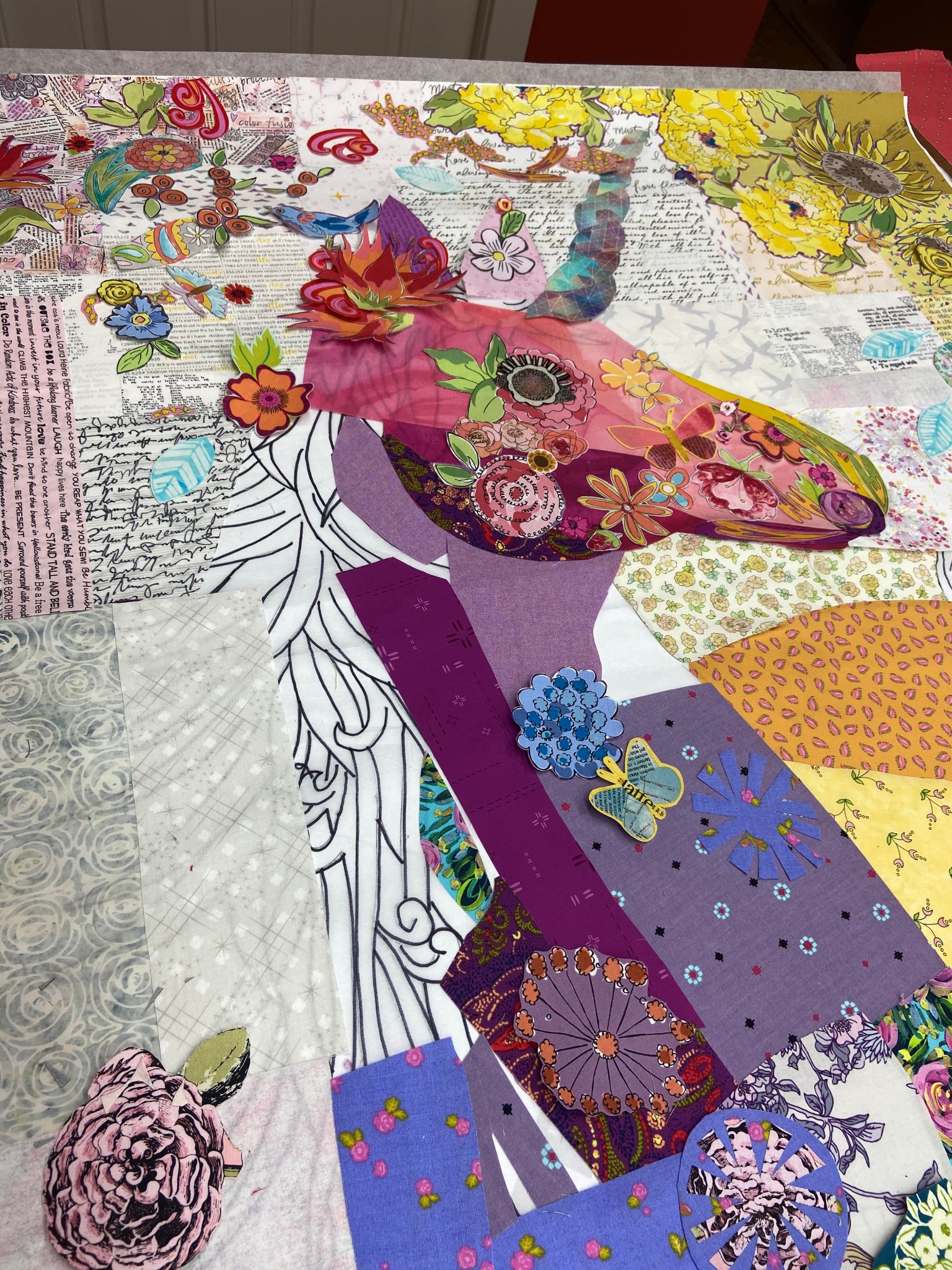 Mastering Collage Quilting Techniques | Sewfrench