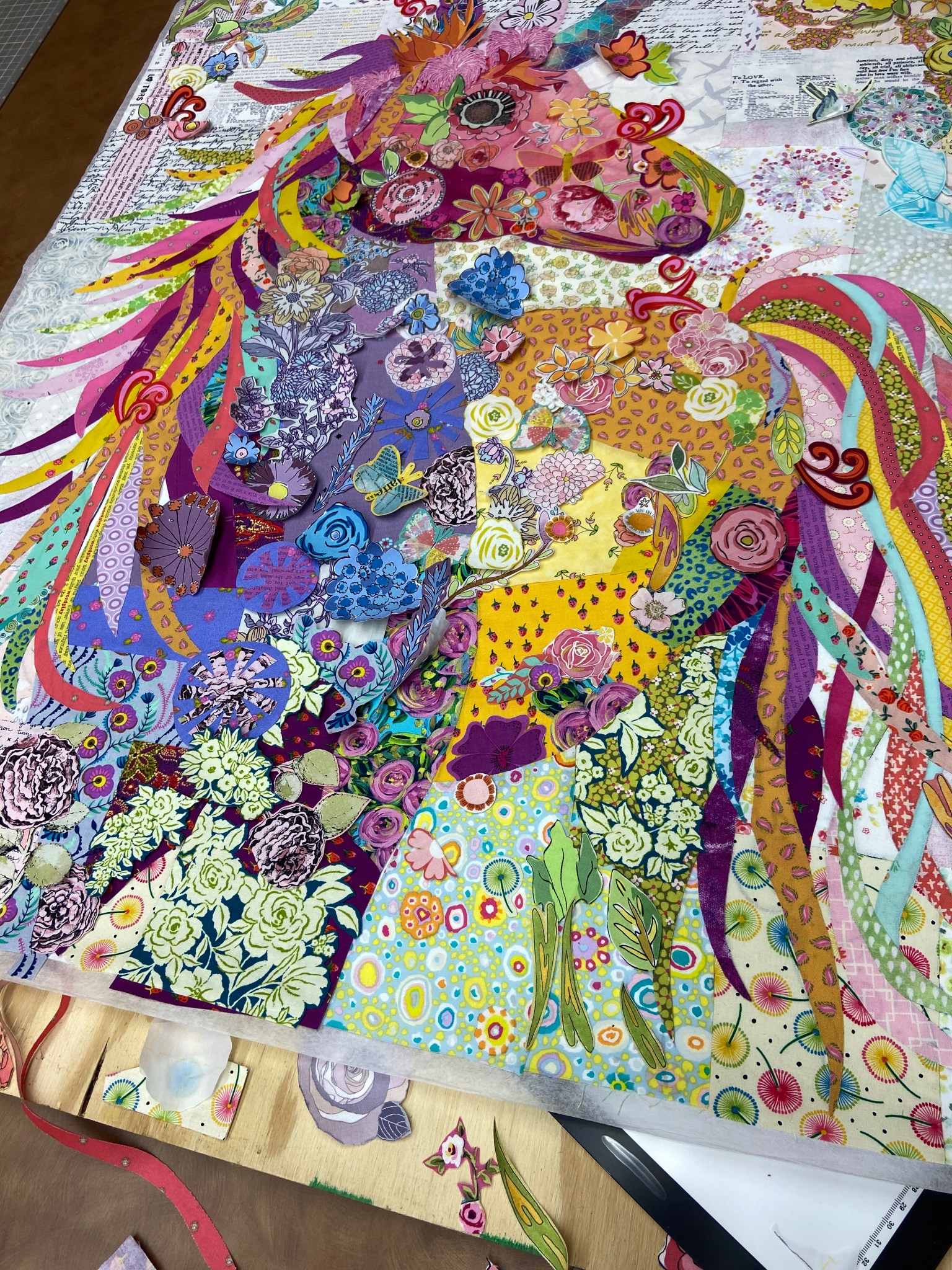 Mastering Collage Quilting Techniques | Sewfrench