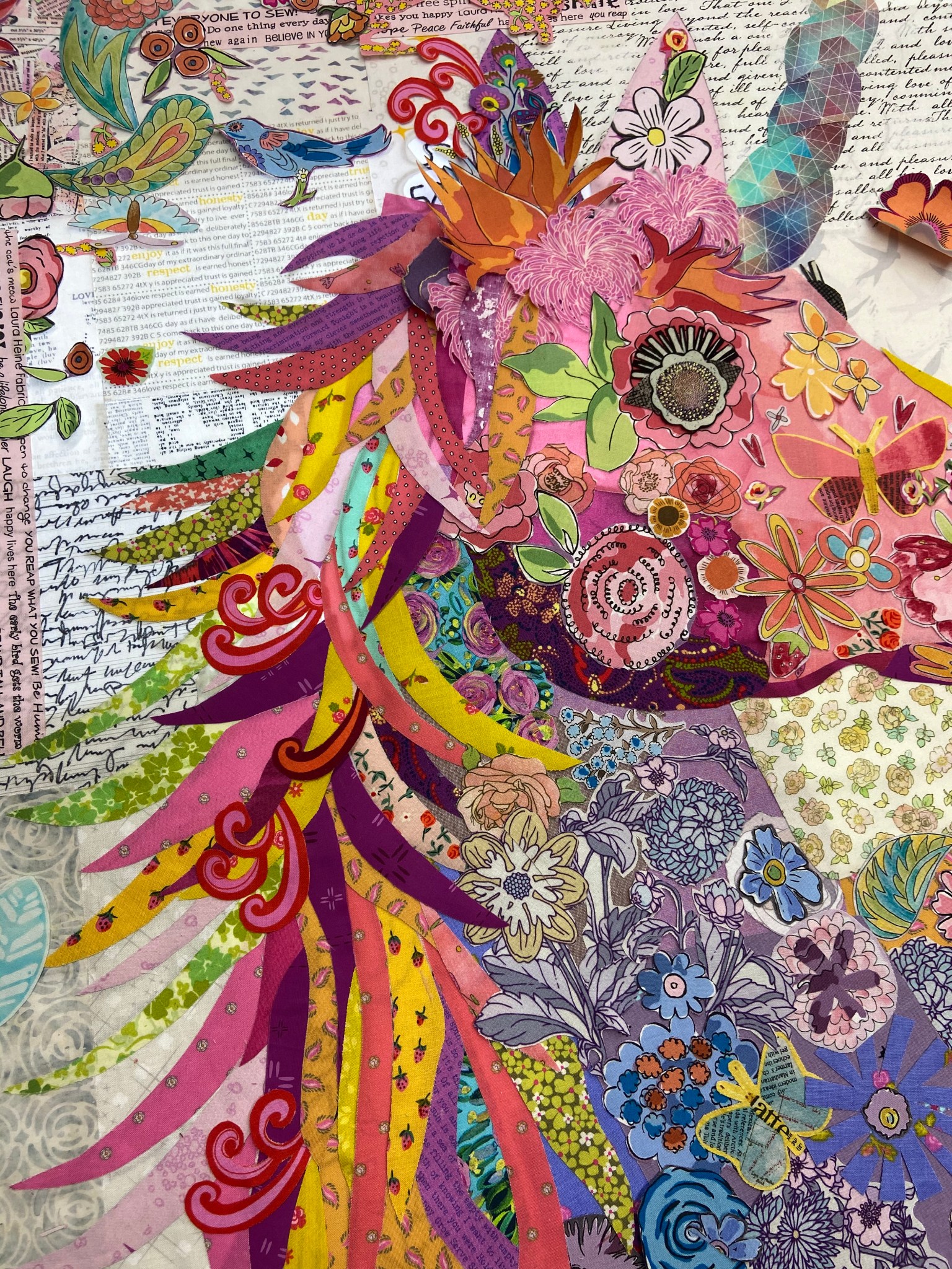 Mastering Collage Quilting Techniques | Sewfrench